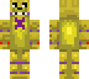 purpleguy inside springbonnie | Minecraft Skins