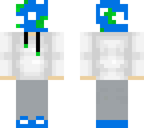 boy with earth head | Minecraft Skin