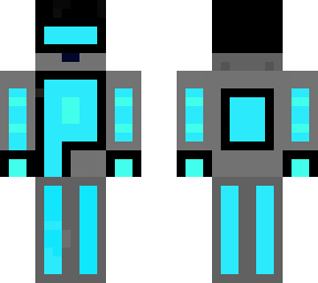 Cyborg Phoenix | Minecraft Skin