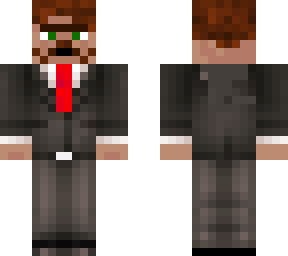 Epic Mustache man | Minecraft Skin