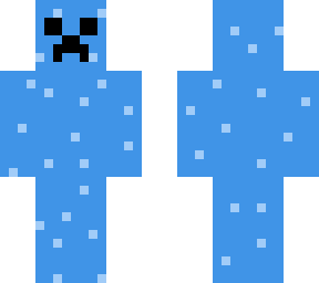 Ice Creeper | Minecraft Skin