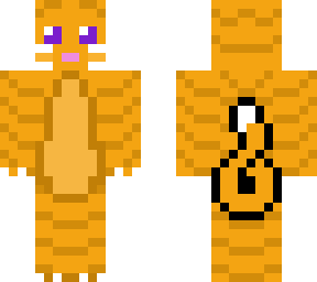 Orange Tabby Cat | Minecraft Skin
