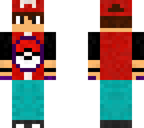 Pokemon Champion Red (Edit) | Minecraft Skin