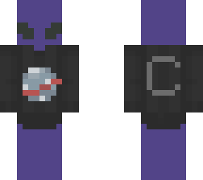 Purple Alien | Minecraft Skin