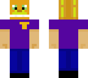 Purple Guy with Spring Bonnie mask | Minecraft Skin