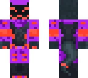 Red protogen | Minecraft Skin