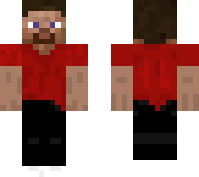 Red Steve | Minecraft Skin