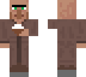Villager with an ice cream | Minecraft Skin