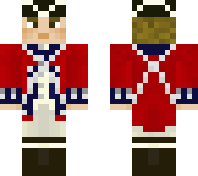 18th Century British Redcoat | Minecraft Skin