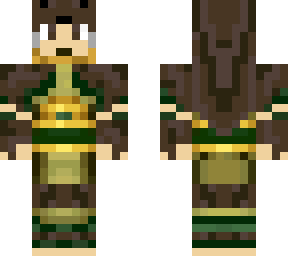 BearSkin Earthbender | Minecraft Skin