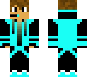 epic gamer blue | Minecraft Skin