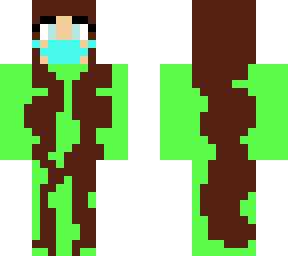 Girl ProFascinator with Long hair and COVID19 Mask in Pyjamas ...