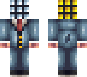 MR CUBE skin | Minecraft Skin