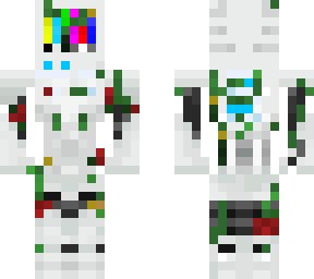 Overgrown Tv Head/Robot | Minecraft Skin