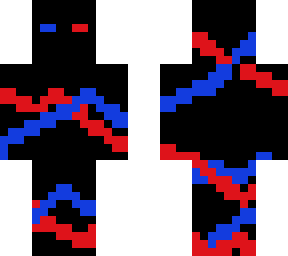 red and blue | Minecraft Skin