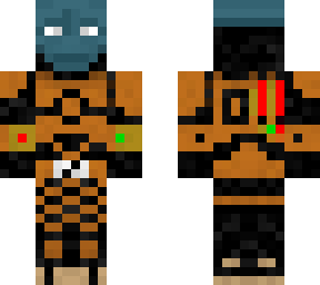 Tau Firewarrior Light Ochre | Minecraft Skin