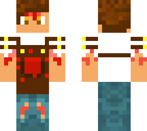 Wounded survivor | Minecraft Skin