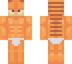 buff garfield (fix) | Minecraft Skin