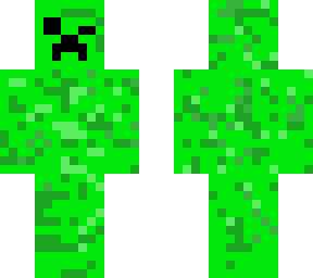 Confused creeper | Minecraft Skin