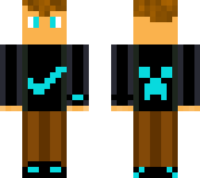 cyan boy | Minecraft Skin