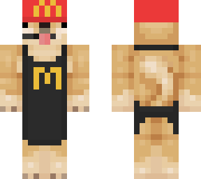 Doggo - McDonalds Worker | Minecraft Skin