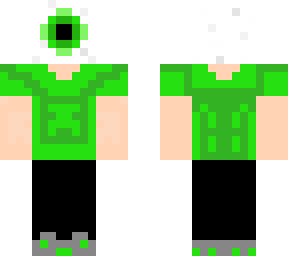 Eyeball Guy (Green) | Minecraft Skin