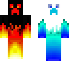 Minecraft Fire Creeper