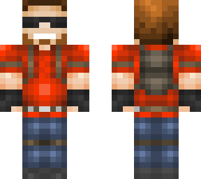 PG3D 5.1.0 Pixelman (Original) | Minecraft Skin