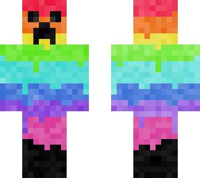 Popsicle Creeper | Minecraft Skin