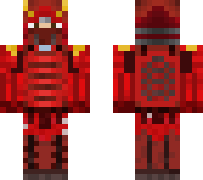 Red Samurai | Minecraft Skin