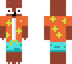 Summer weasel | Minecraft Skin