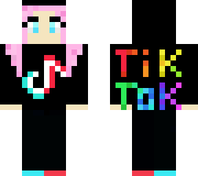 TIK TOK GIRL | Minecraft Skin