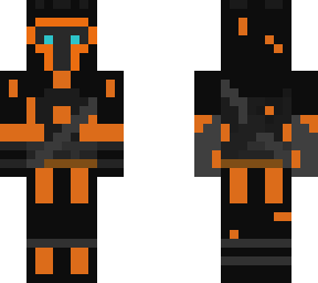 armas atras | Minecraft Skins