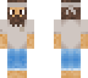 Deserted Island Guy | Minecraft Skin