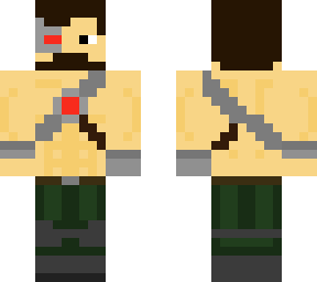 Kano mk | Minecraft Skin