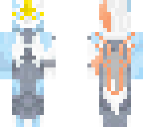 Pokemon Remake - White Kyurem | Minecraft Skin