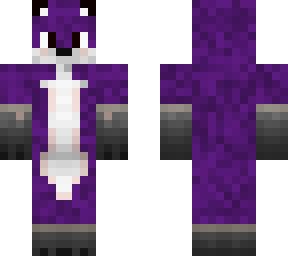 Purple fox | Minecraft Skin