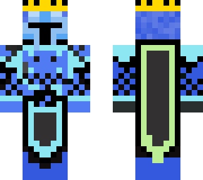 Blue knight | Minecraft Skin