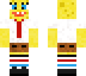 bob esponja | Minecraft Skin