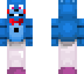 Bon-Bon with Funtime Freddy's arm | Minecraft Skin
