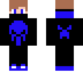cool blue boy | Minecraft Skin