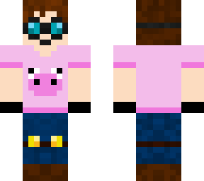 DanTDM Goggles on | Minecraft Skin