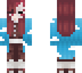 Demon Slayer - Blue Uniform | Minecraft Skin