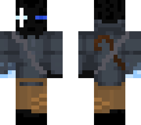 Enderman Ice element | Minecraft Skin