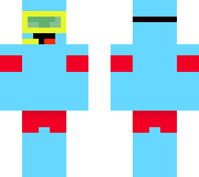 pool party zac v2 | Minecraft Skin