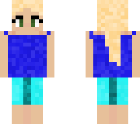 Relaxing girl | Minecraft Skin