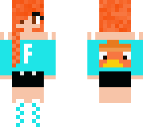Tiko Fortnite Fan girl | Minecraft Skin