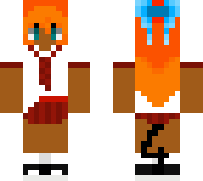 Yuzu colegial | Minecraft Skin