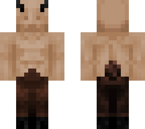 Bare Satyr Base | Minecraft Skin