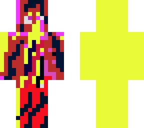 Fire merch | Minecraft Skin